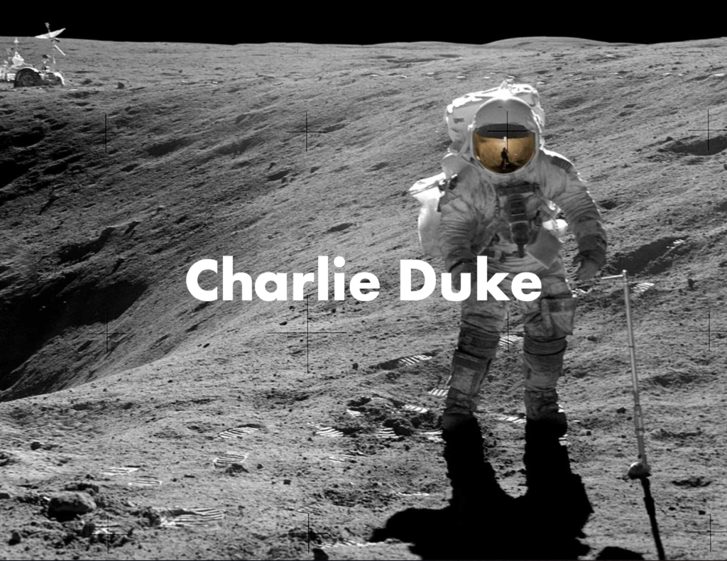 Charlie Duke on the Moon - Point of View - Point of View